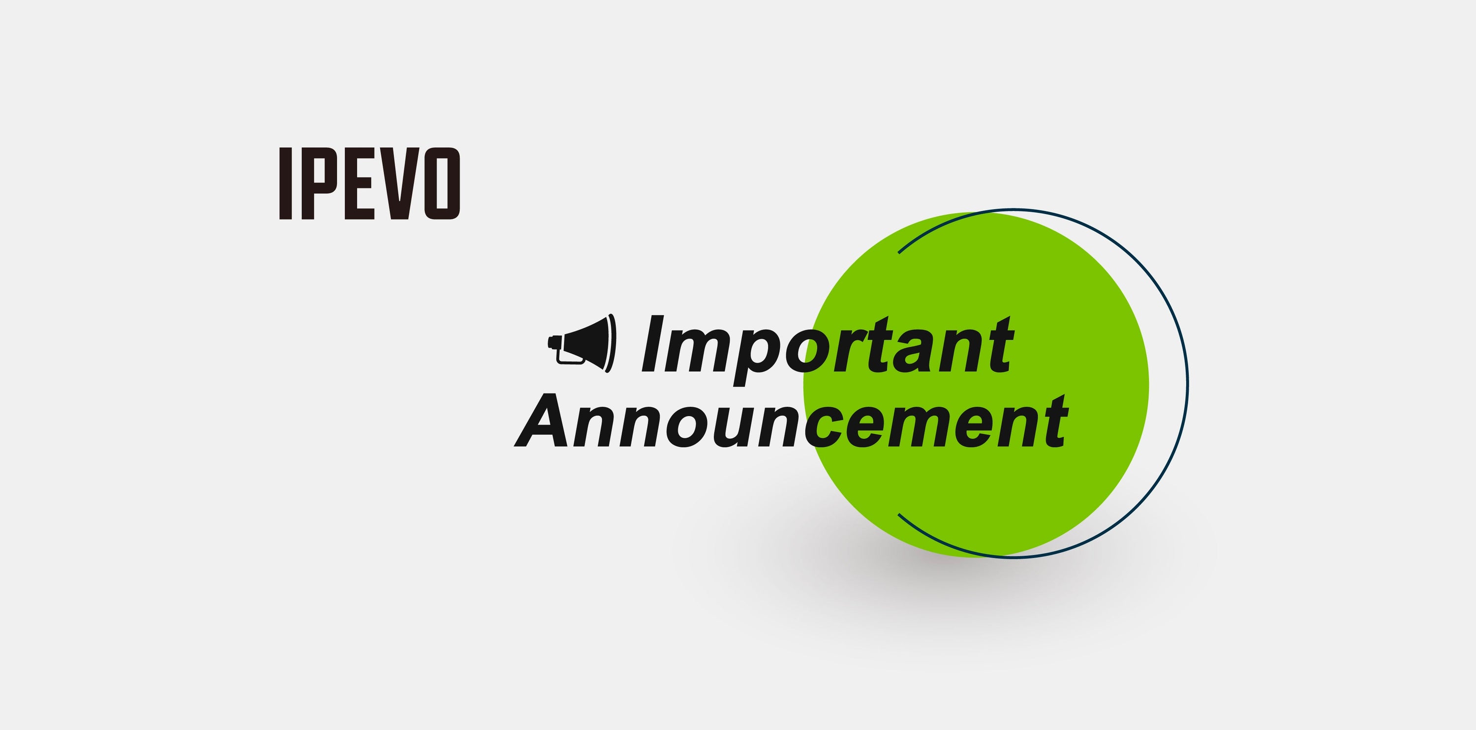 品牌代理與通路合作結束公告 – IPEVO TW